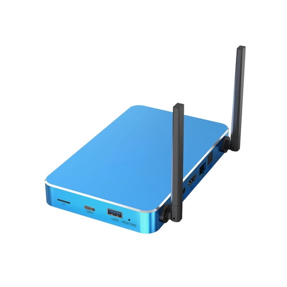 S7-MAX 64GB Portable Box Home Theater Projector with Dual Antennas ...