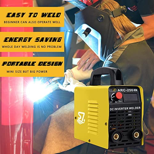 S7 Powerful 200Amp ARC Stick Welder for Beginners - 110V Welding ...