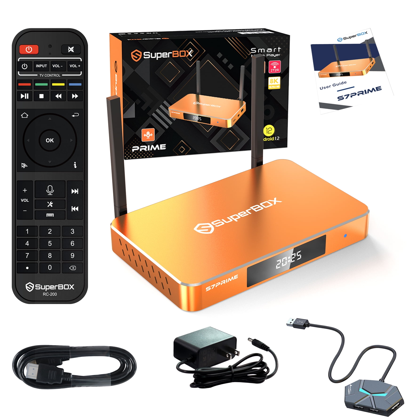 S7 Prime Super TV Bundle BOX Latest -4GB RAM+128GB ROM,Orange Pack ...
