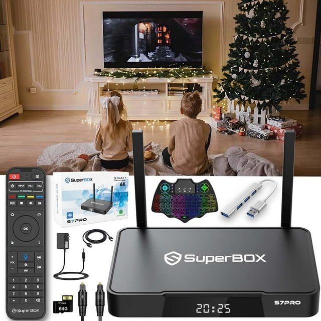 S7 Pro 2025 SuperBox for TV, 6K SuperBox S7pro Premium Edition Smart TV ...