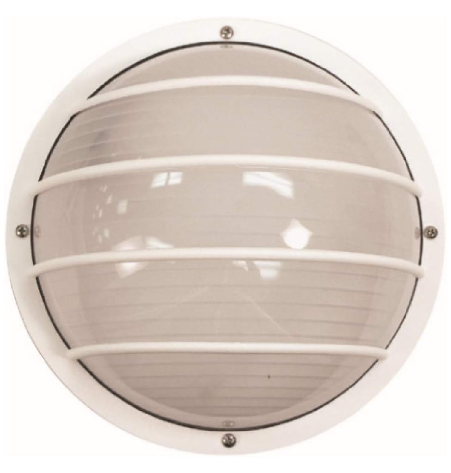 S761WF-LE26C-WH Bulkhead Wall & Ceiling Mount Light with 4000K LED Lamp ...