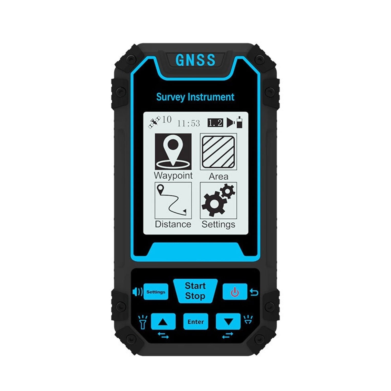 S8 GPS Survey Land Meter Professional Rechargeable GNSS Instrument Area ...