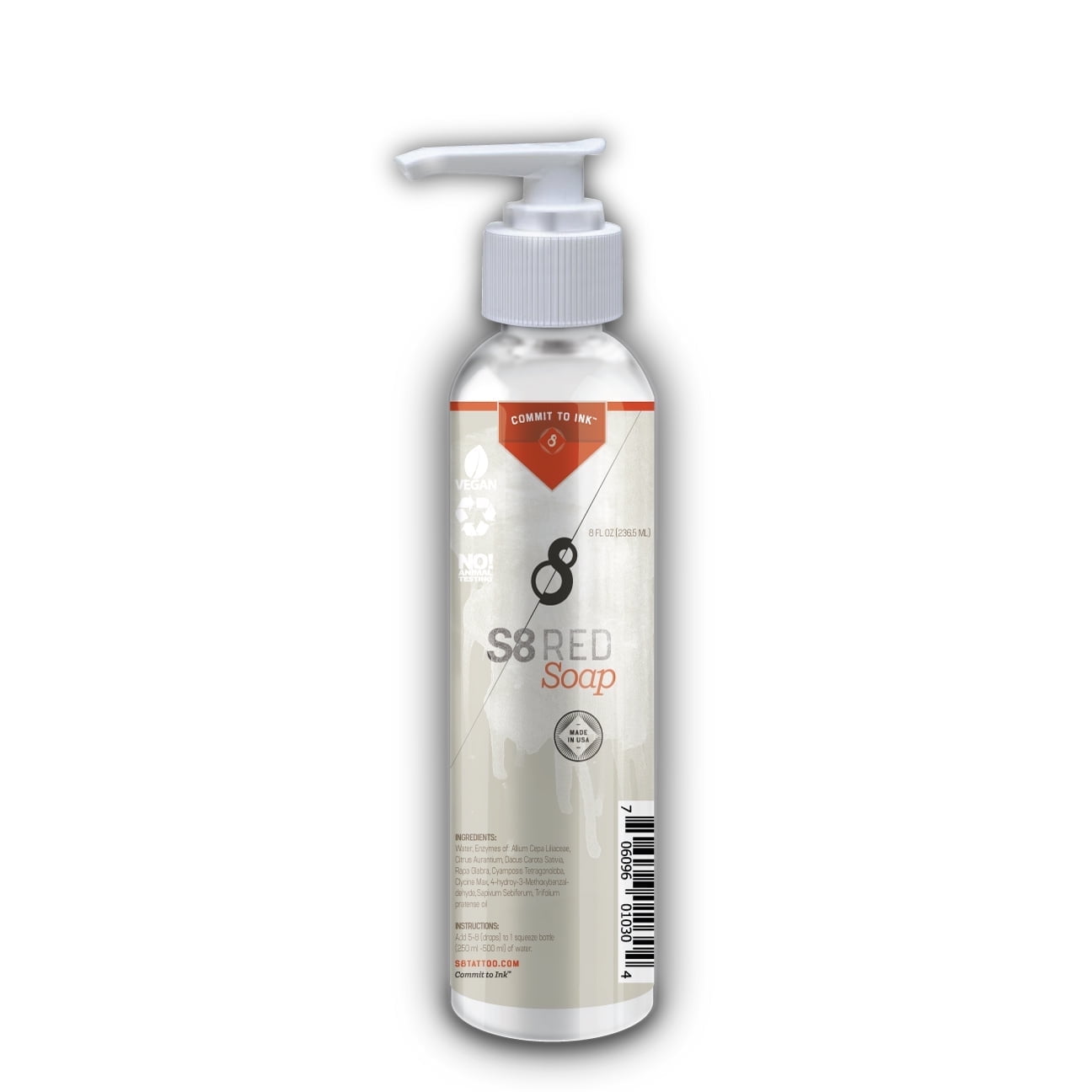 S8 Red Tattoo Stencil Soap Concentrate 8 oz - Walmart.com