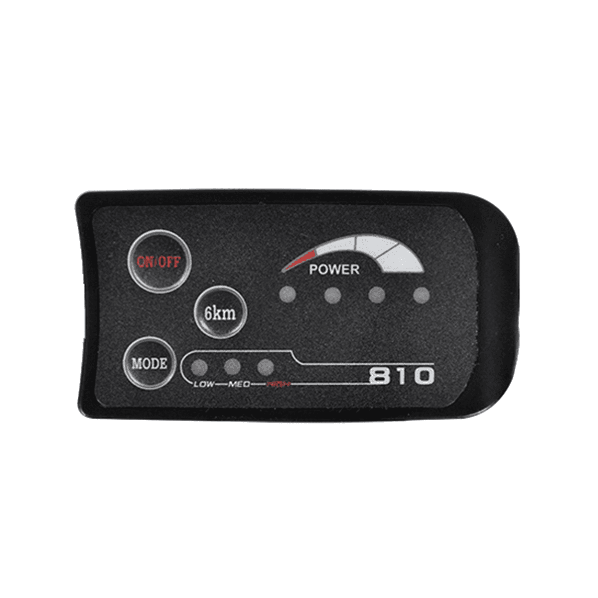 S810 E-Bike LED Display Meter 36V IP65 UART Protocol SM 5+2 PIN for ...