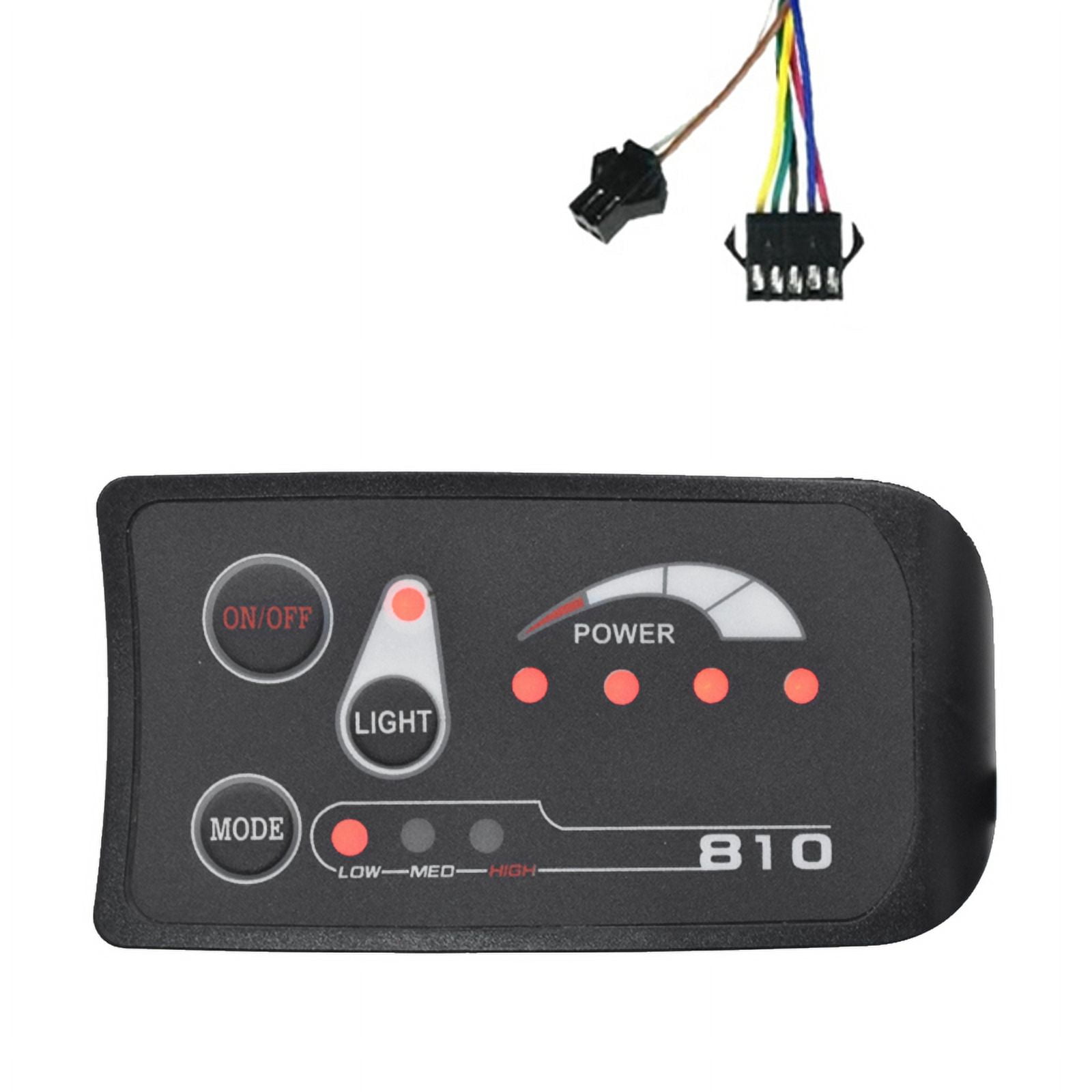S810 E-Bike Meter LED Display IP65 36V UART for Electric Bike Electric ...