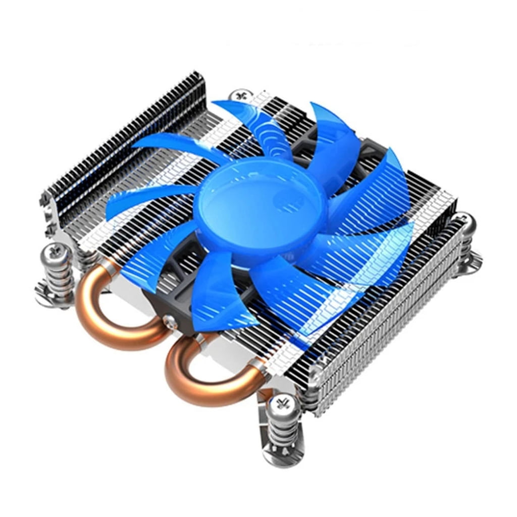 S85 CPU Cooler Quiet PWM Cooling Fan 2 Heatpipe Ultra Thin CPU Air ...