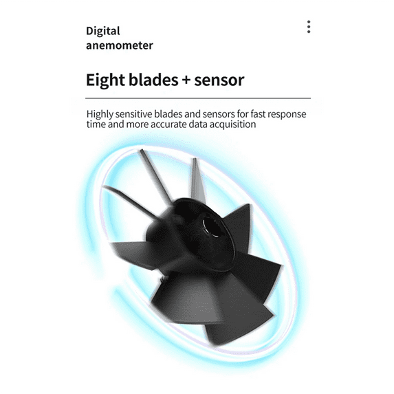 S8606 Anemometer Wind Meter Tester Measuring Air Indoor Outdoor Wind ...