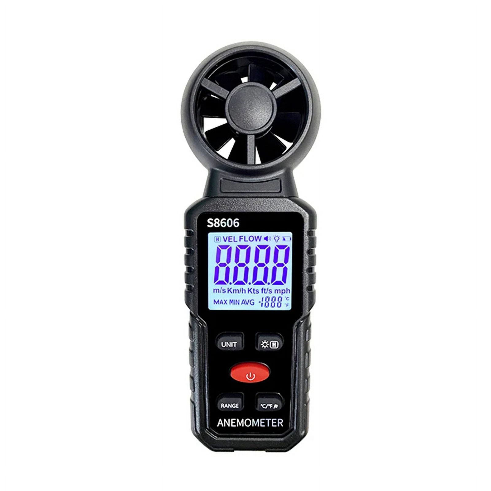 S8606 Anemometer Wind Meter Tester Measuring Air Indoor Outdoor Wind ...
