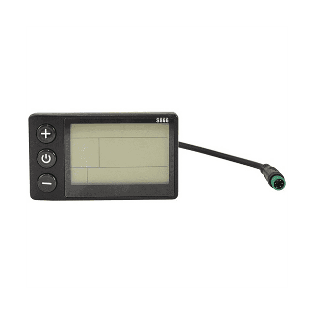 S866 Electric Bike Lcd Display E Bike Electric Scooter Display Meter