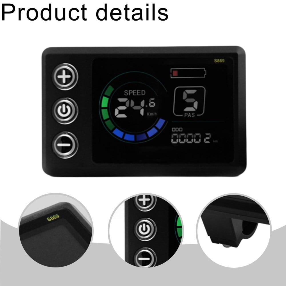 S869 LCD Smart Display Color Screen Instrument For Electric Mountain ...