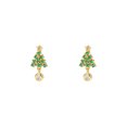 S925 Sterling Silver Colorful Zircon Christmas Tree Necklace for Women ...