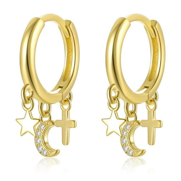 Abalone Earrings – Handcrafted 14K Gold Plated Drop Earrings with ...