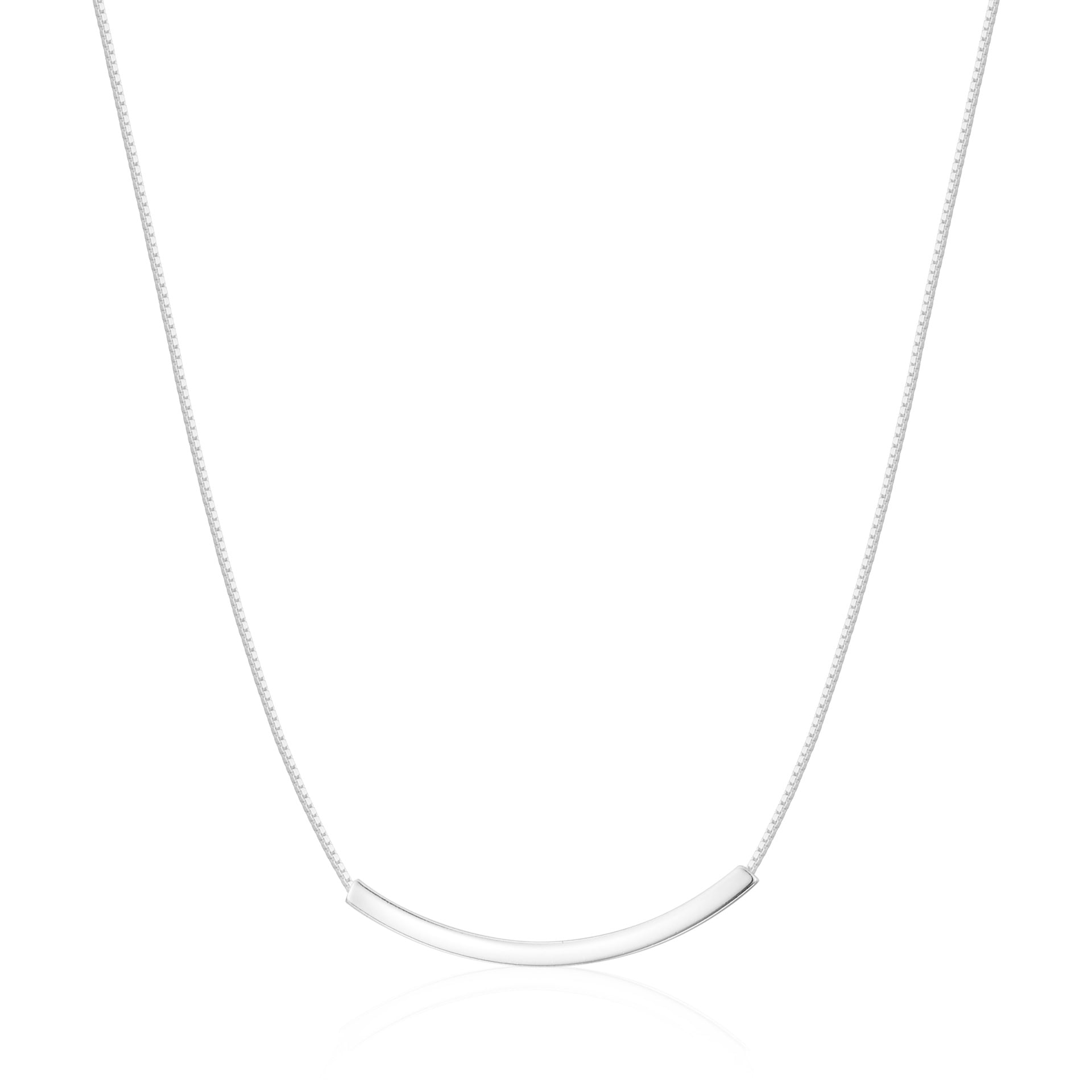 S925 sterling silver smile necklace for women cold style ins minimalist ...