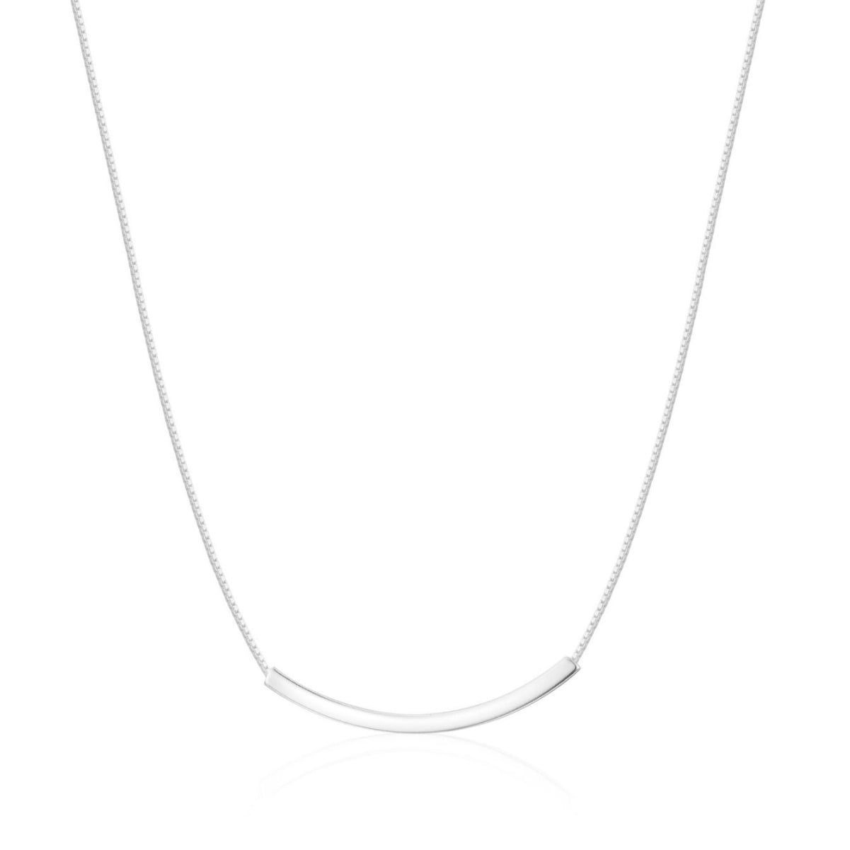 S925 sterling silver smile simple and luxurious style necklace with ...