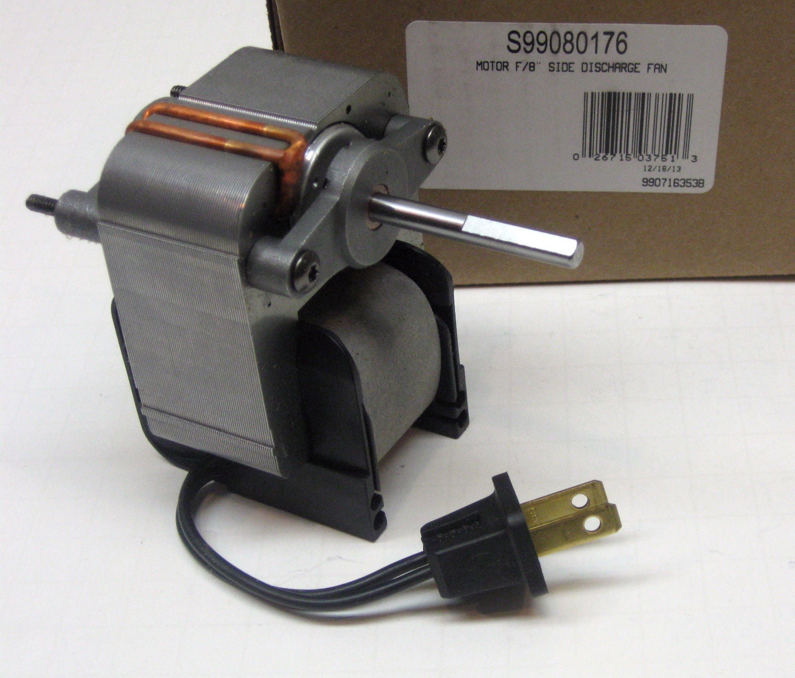 S99080176 Broan Nutone Side Discharge Fan Vent Motor 99080176 SP-61K32 ...