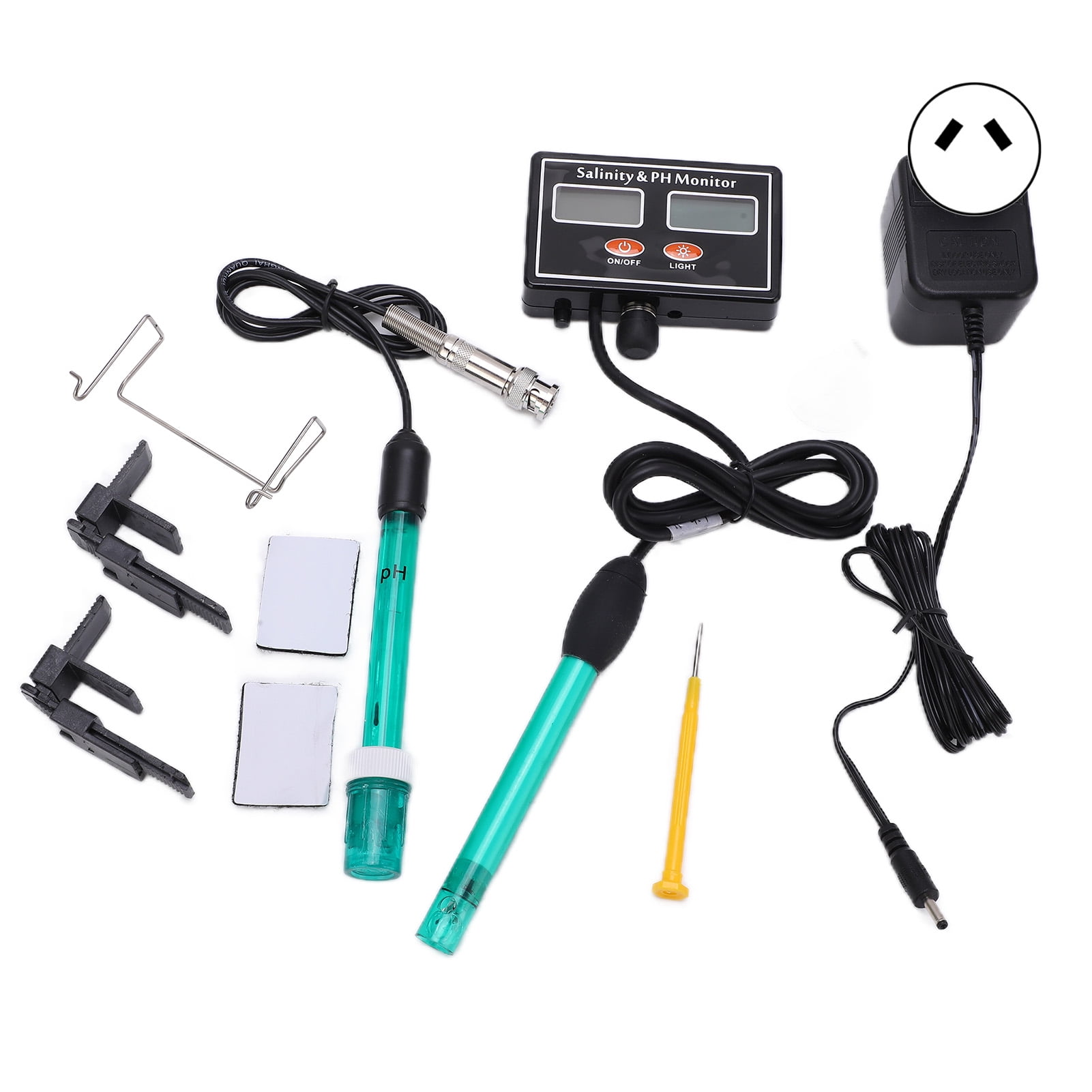 SA?2587 2 in 1 PH Salinity Realtime Online Monitor Water Quality Tester ...