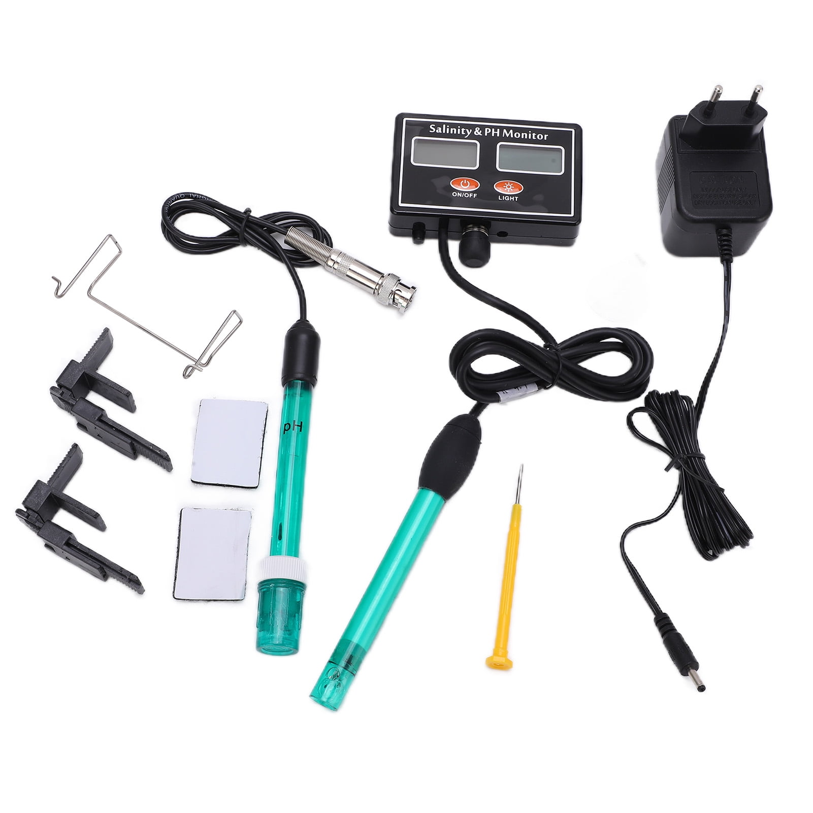 SA?2587 2 in 1 PH Salinity Realtime Online Monitor Water Quality Tester ...