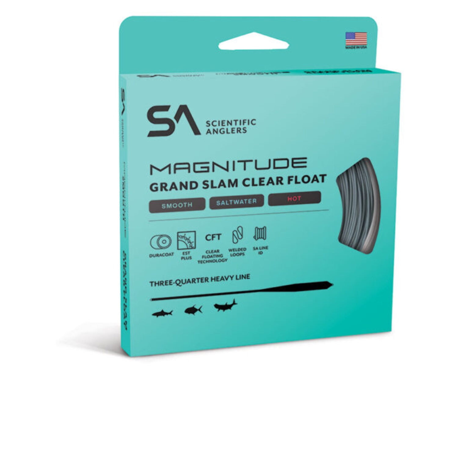 SA MAGNITUDE SMOOTH GRAND SLAM 10' CLEAR FLOAT TIP - Walmart.com