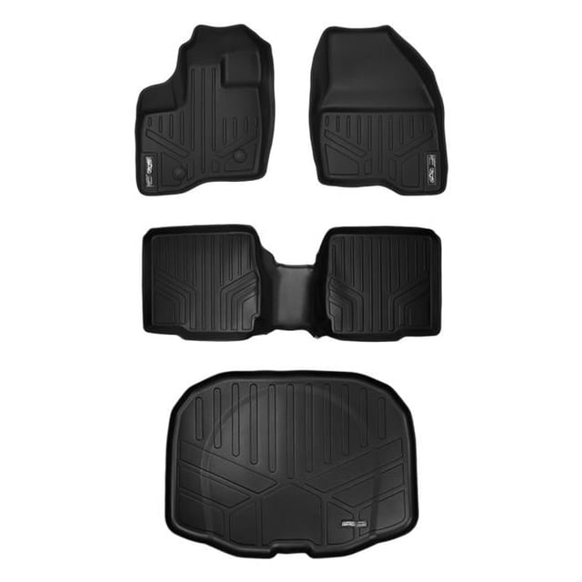 SA0082-B0109-E0082 2 Rows Behind 3rd Row Floor Mats & Cargo Liner Set ...