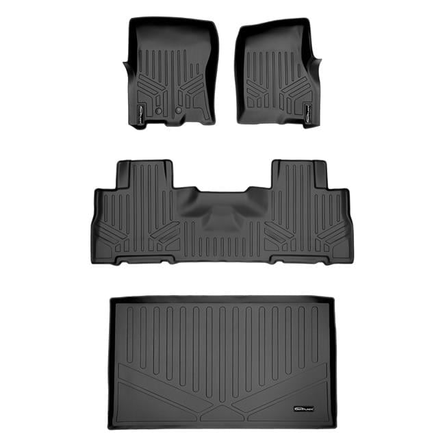SA0183-B0303-E0185 Floor Mats & Cargo Liner Set with 2nd Row Bucket ...