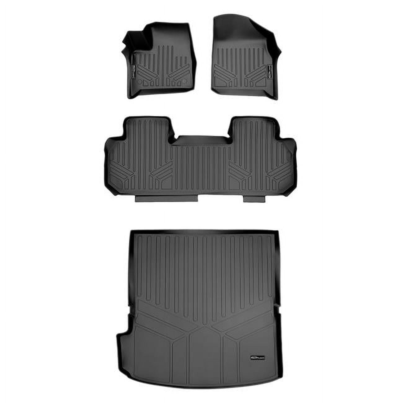 SA0343-B0343-D0343 2 Rows Behind Floor Mats & Cargo Liner Set with ...
