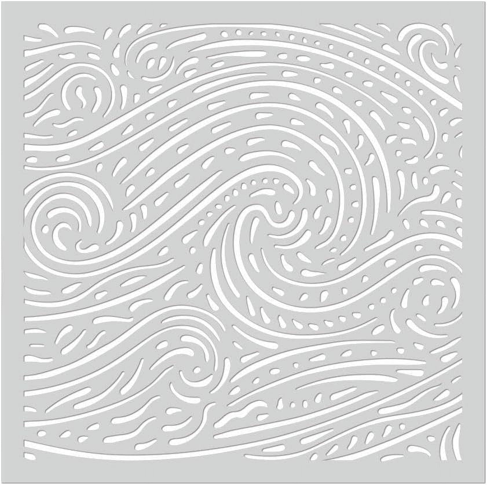 SA126 Stencils, Starry Night Stencil - Walmart.com