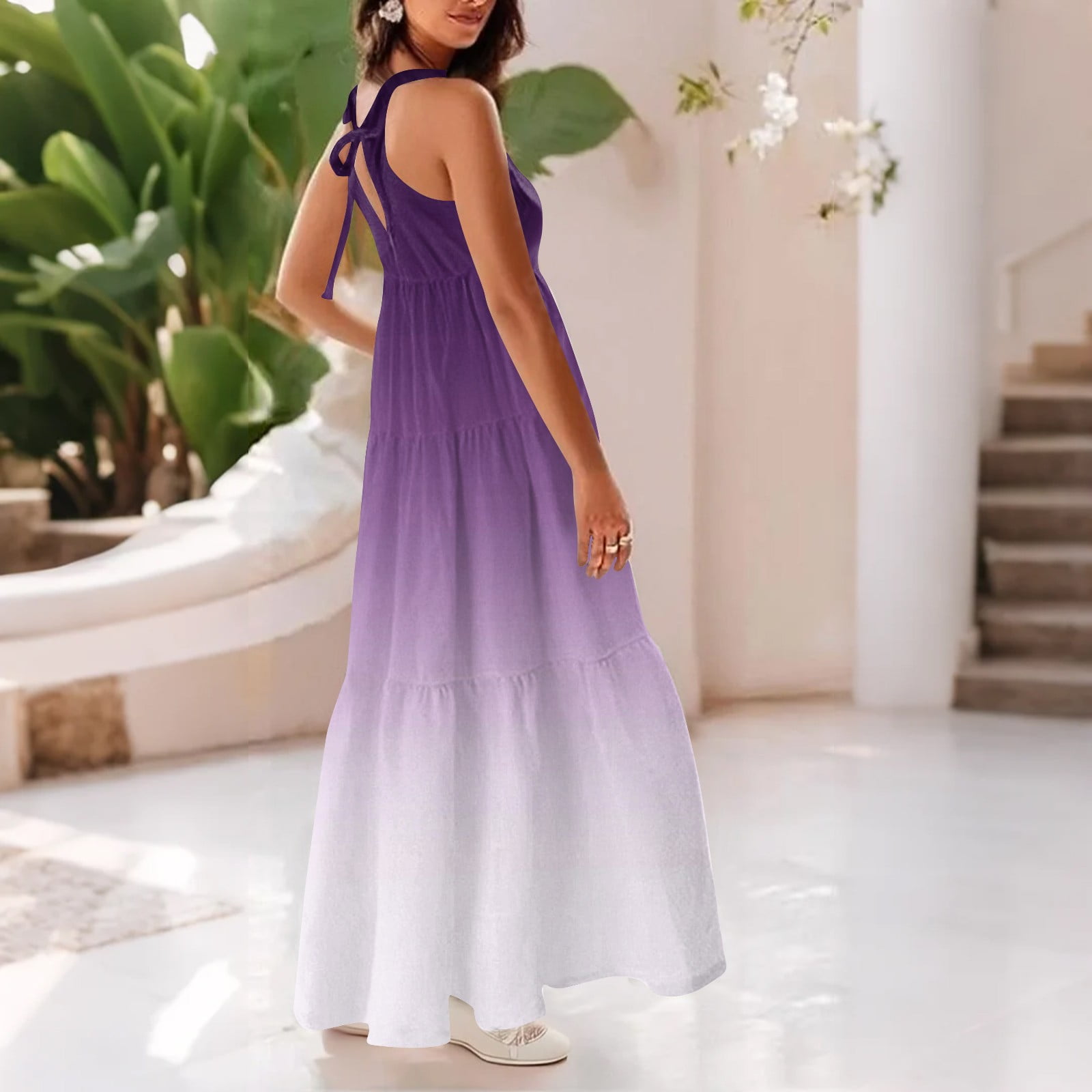 SAATLERI Dresses for Women 2025 Elegant Classy Trendy Summer Sleeveless ...