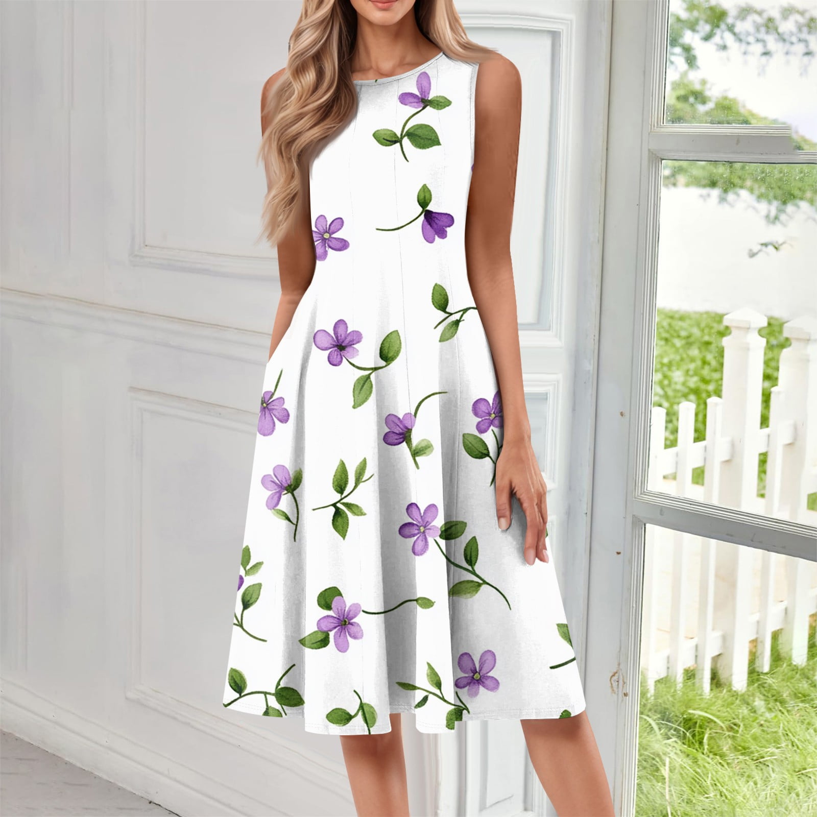 SAATLERI Summer Dresses for Women 2025 Trendy Sundresses for Women ...