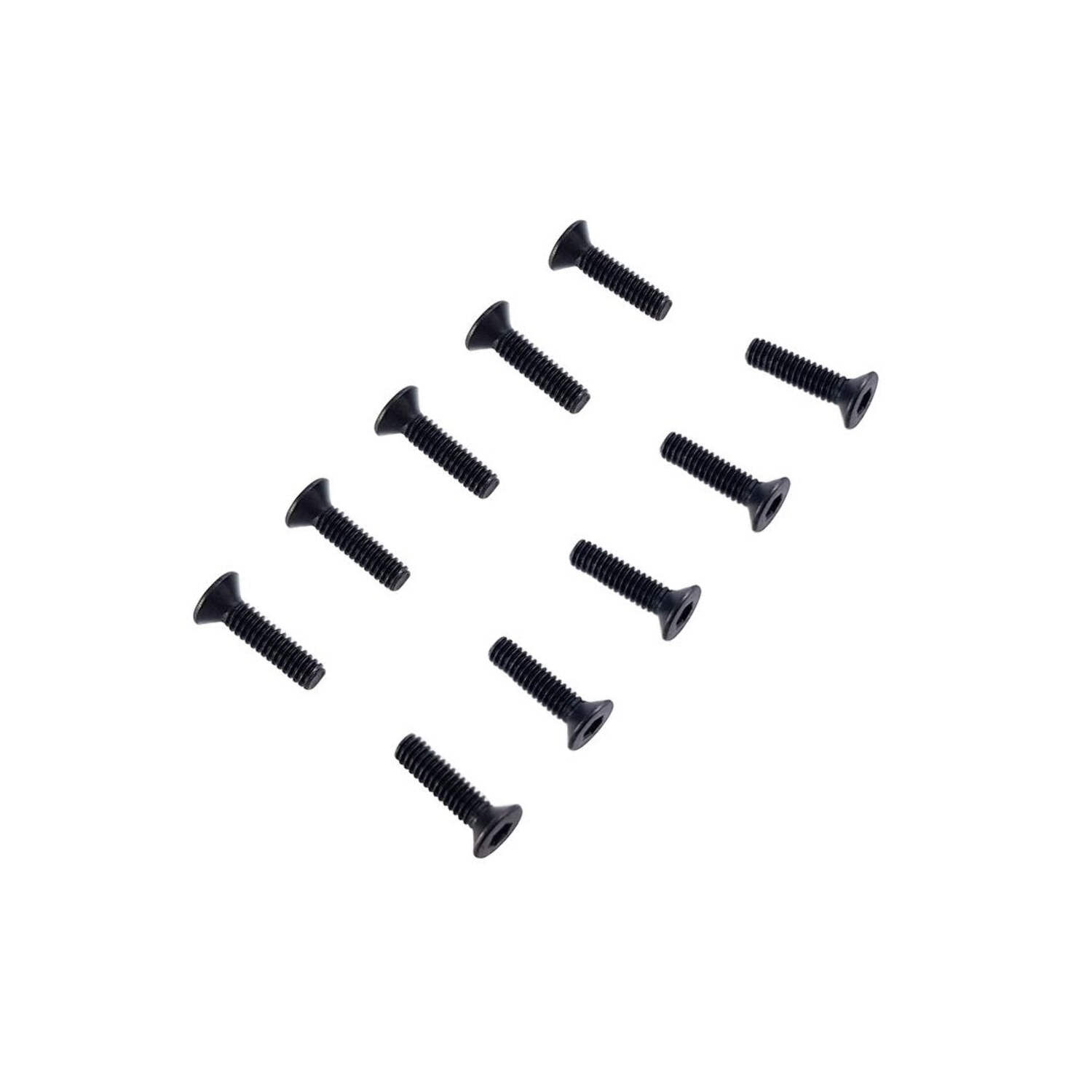 SAB Mini Genesis Flat Head Cap Screw M2 x 8 - Walmart.com