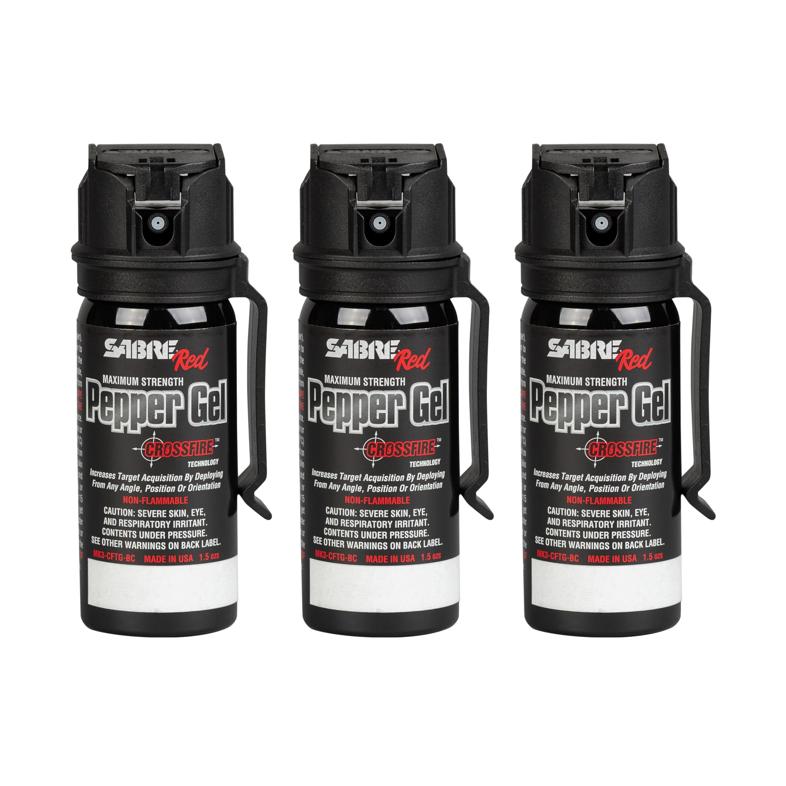 Customer reviews for SABRE Crossfire Pepper Gel, Deploys At Any Angle ...