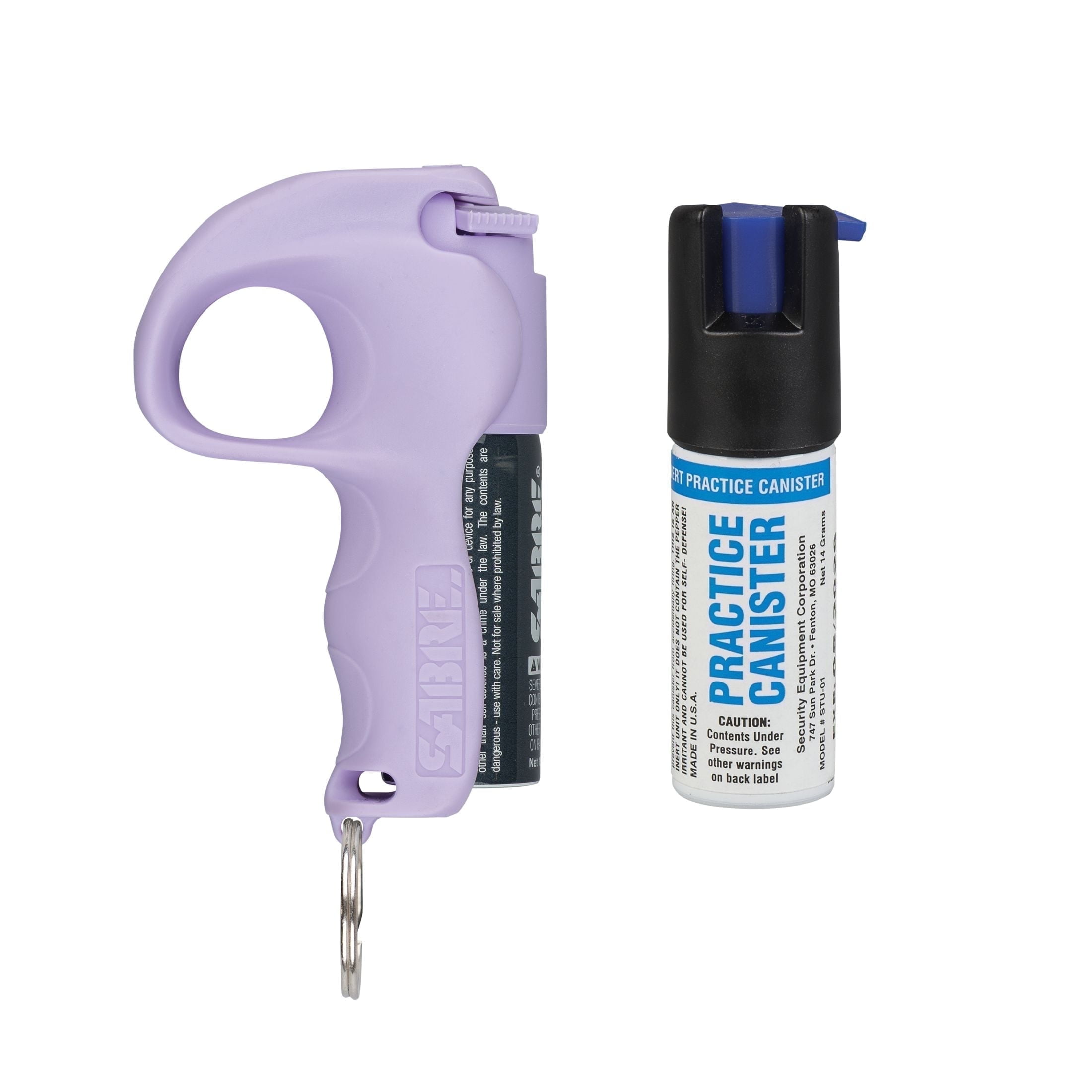 SABRE Quick Grip Pepper Spray with Key Ring and Practice Spray ...