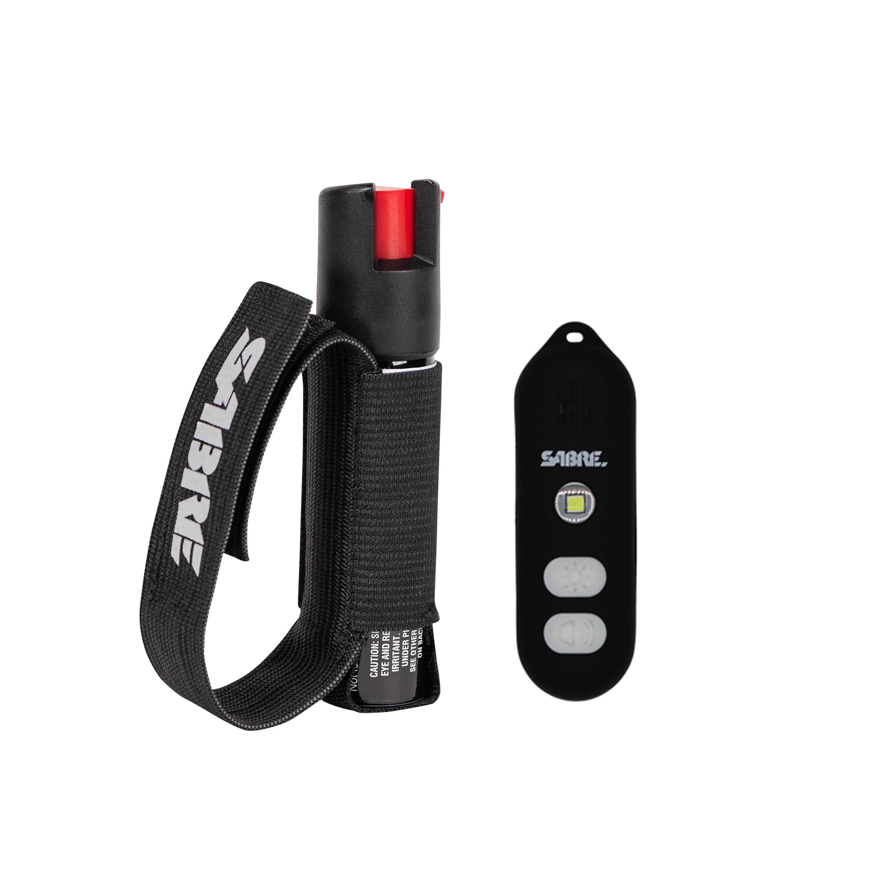 SABRE Running Safety Kit with Pepper Gel & Personal Alarm, Black, New, 1 Ct, Pocket Pepper ...