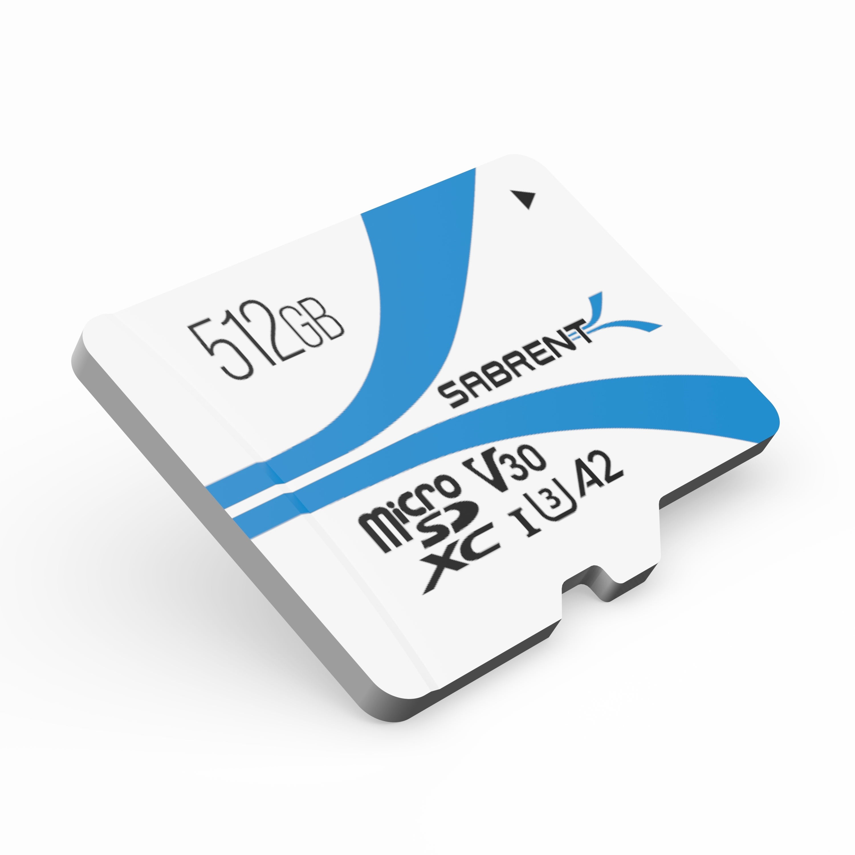 SABRENT Rocket V30 A2 512GB MicroSDXC Memory Card for Laptops & PCs ...