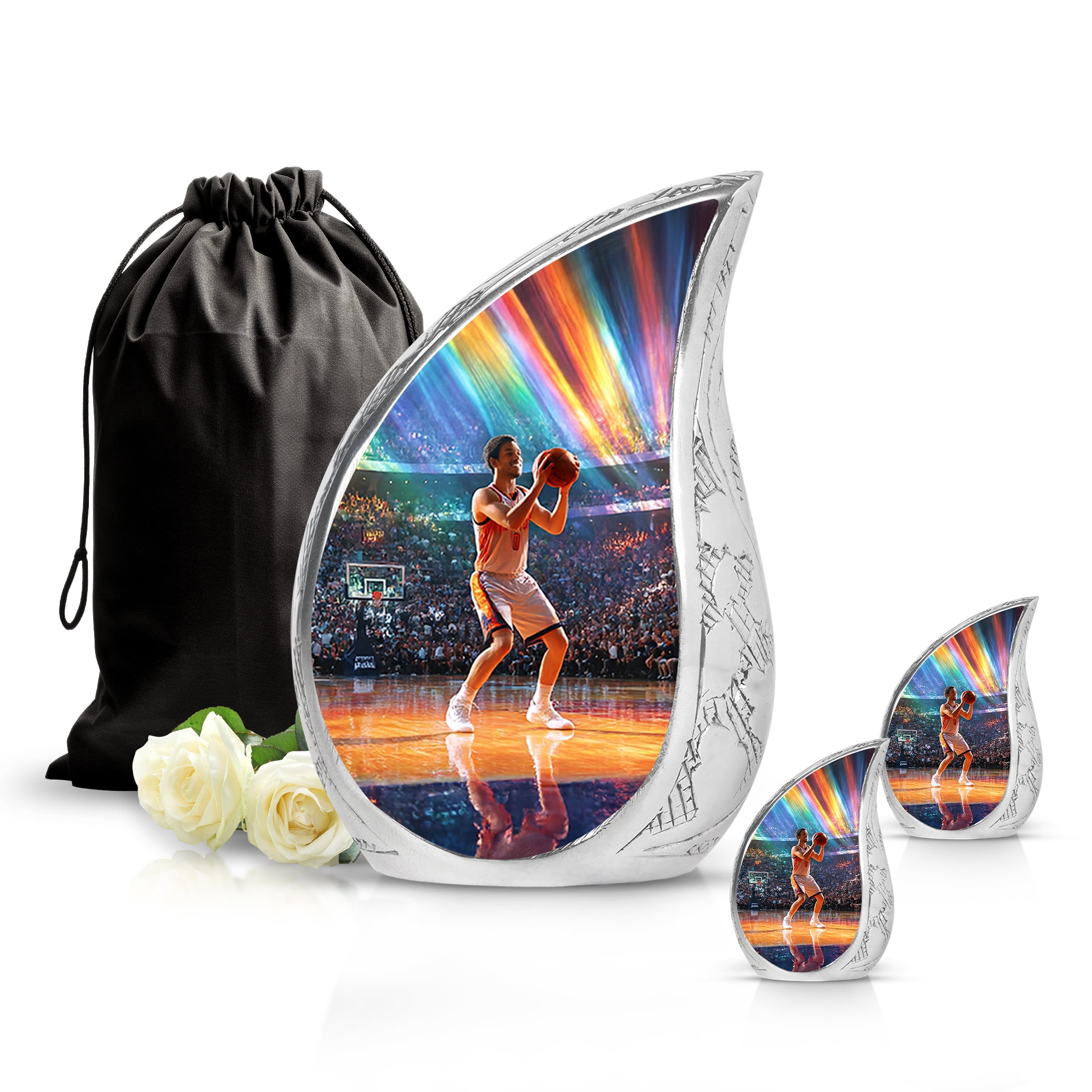 SABURIAL Basketball Urn - Human Remains Urn For Male & Female Ash ...