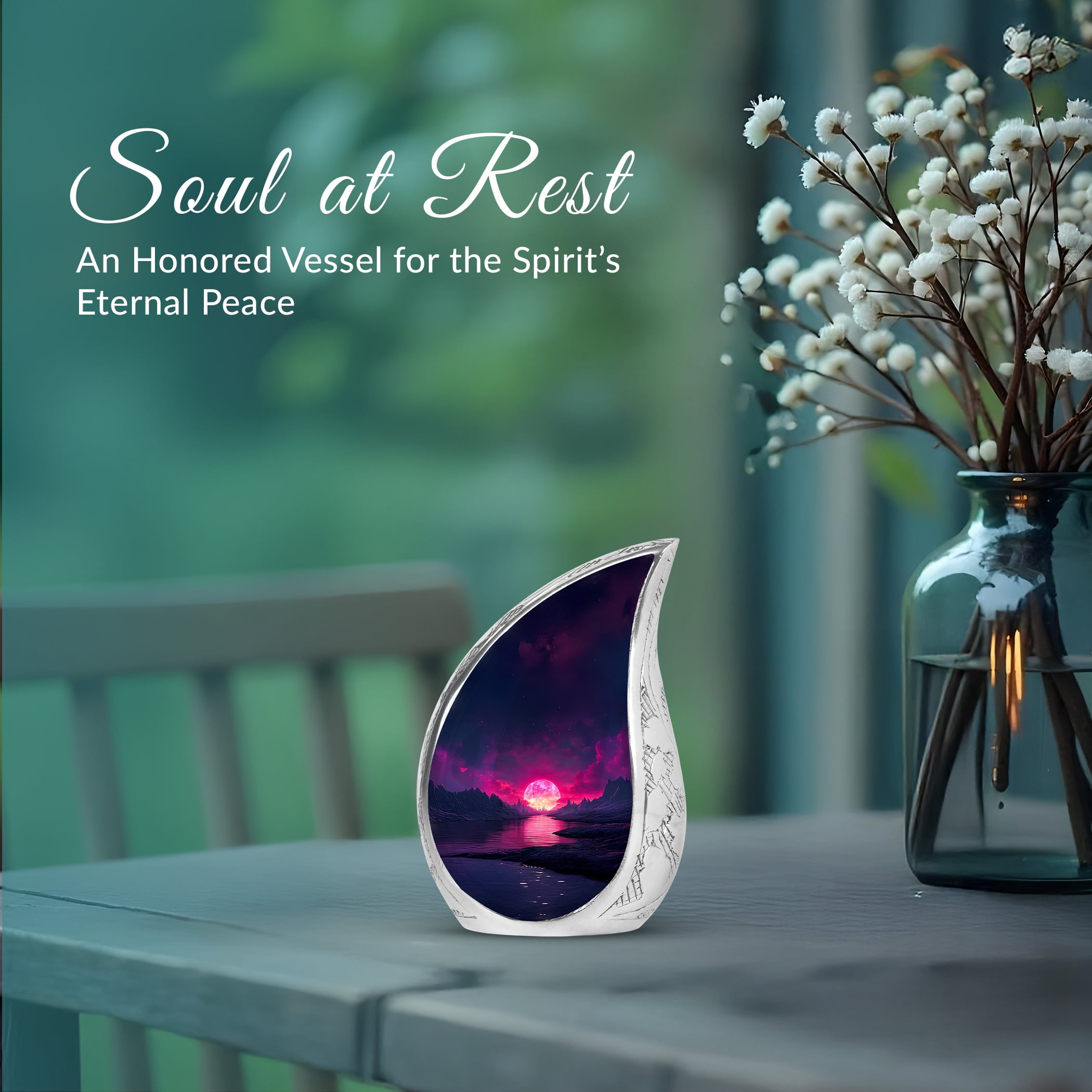 SABURIAL Beach Urn - Memorial Keepsakes For Human - 3 Inch - Pack Of 2 ...