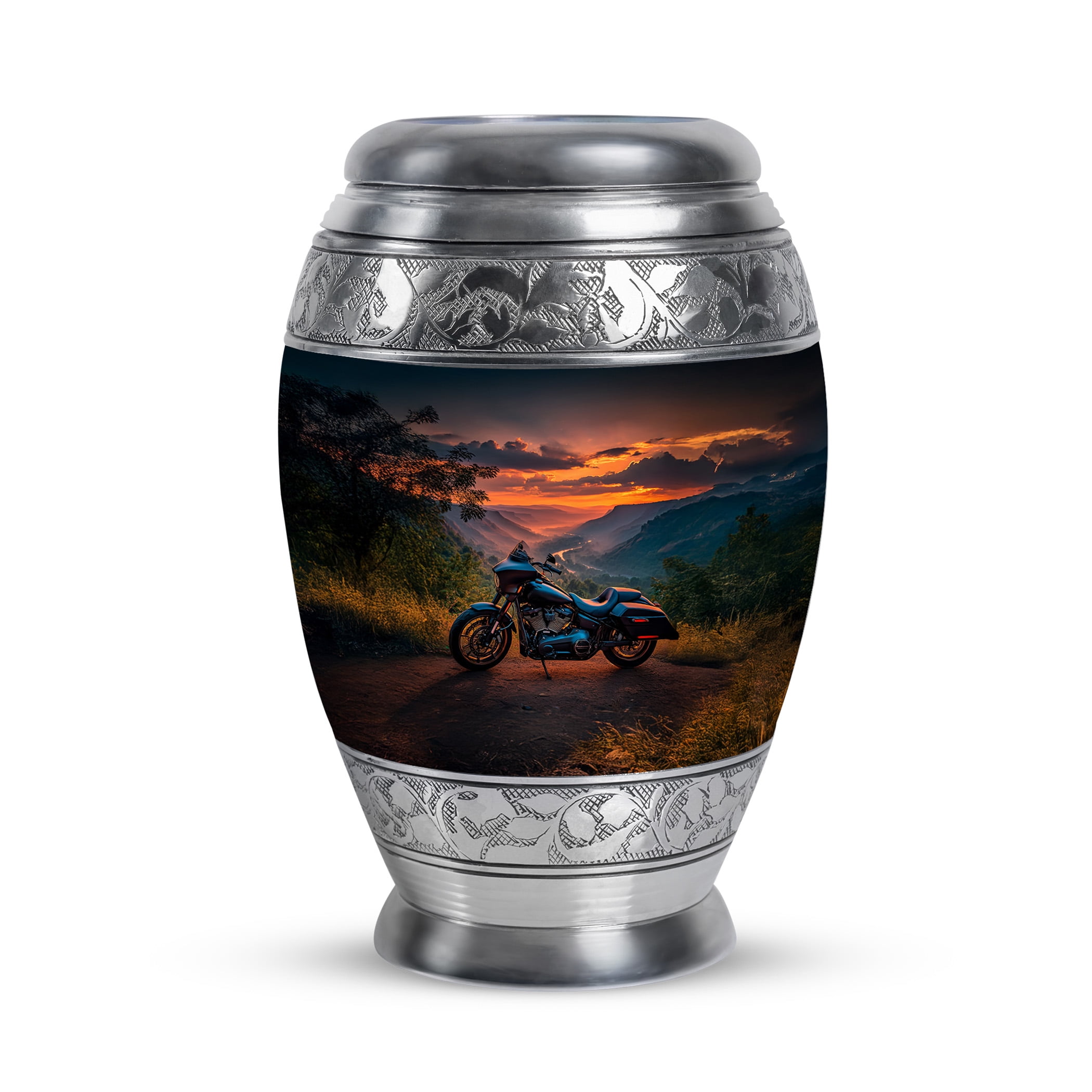 SABURIAL Bike Cremation Urn for Ashes for Men - Mini Burial Urns for Human Ashes Adult Women ...