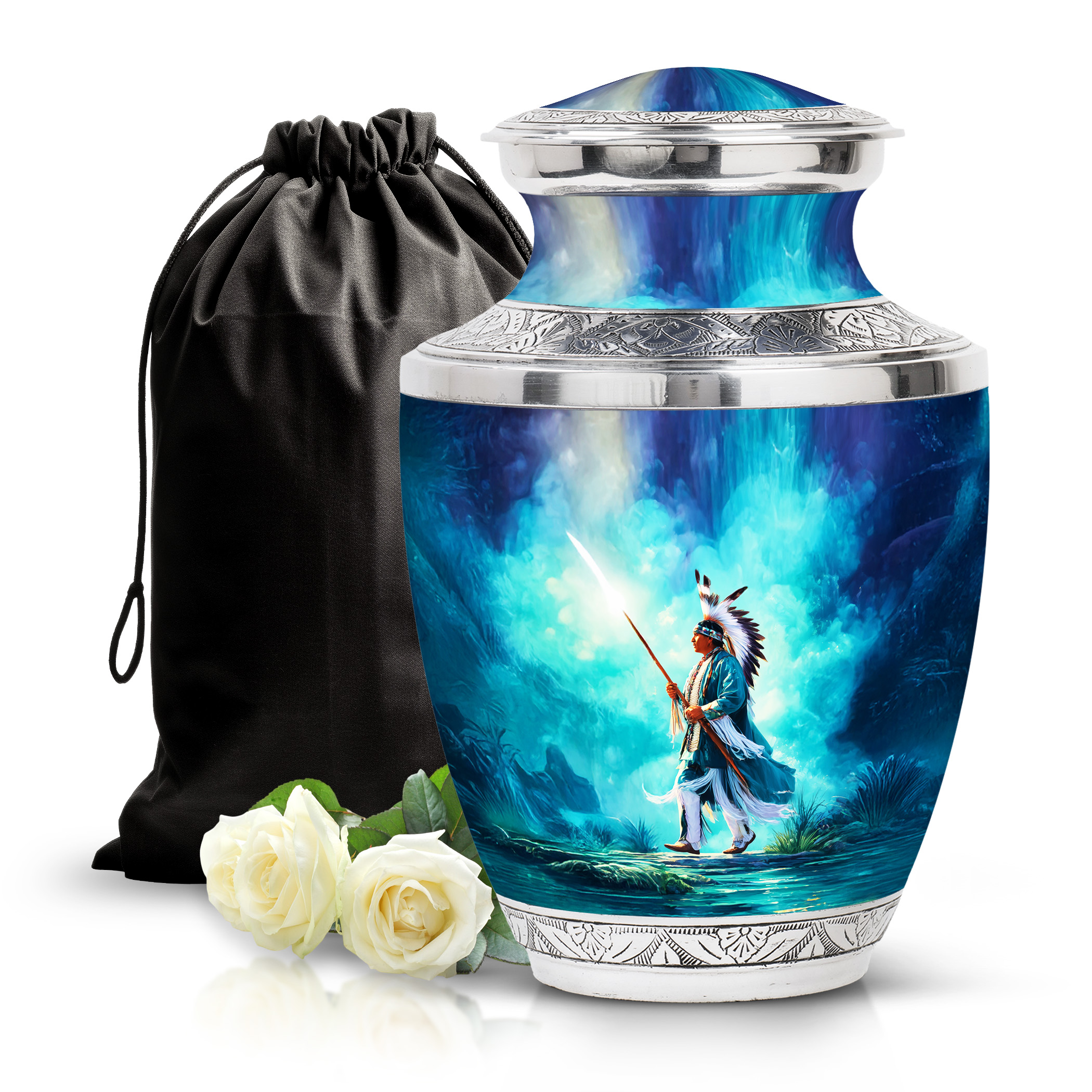 SABURIAL Brave American Urn - Funeral Urns For Men & Women Ash ...