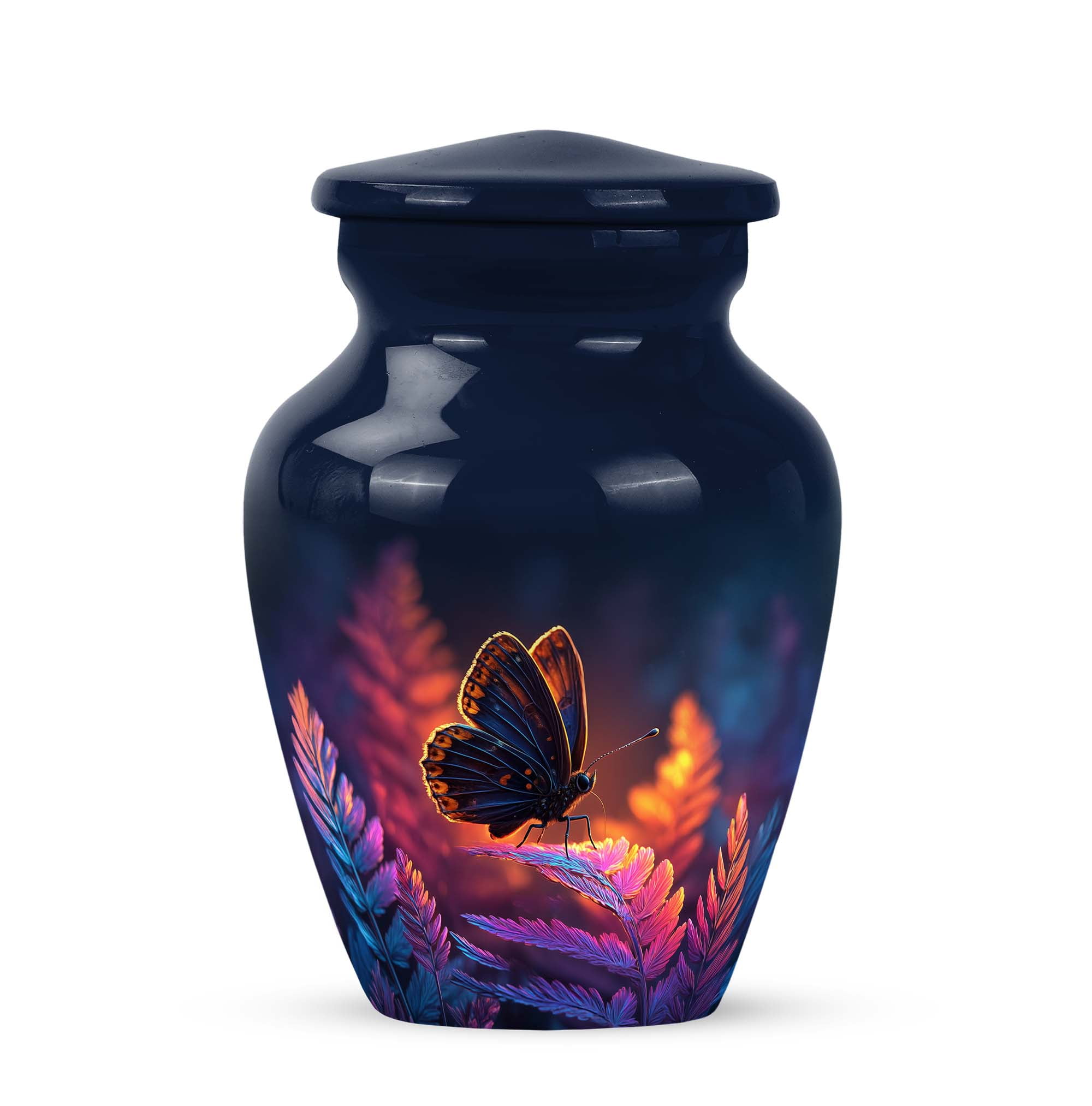 SABURIAL Butterfly Decorative Urn for Mom & Dad - Funeral Keepsakes for ...