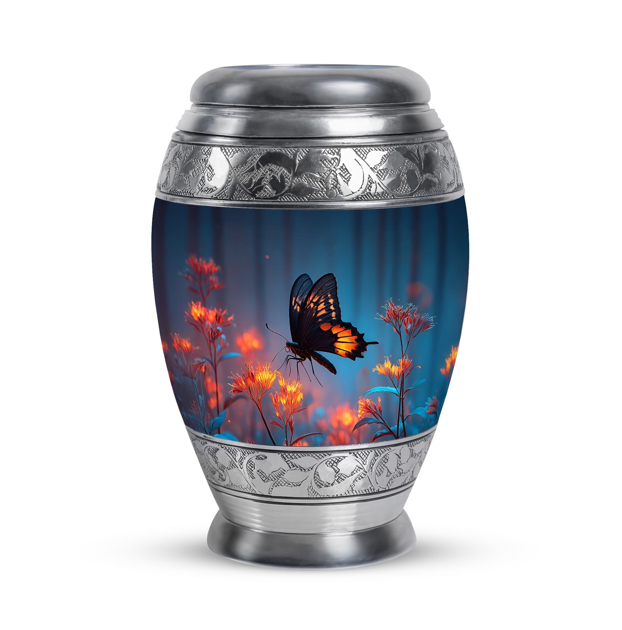 SABURIAL Butterfly Keepsake Urn for Ashes Adult Female - Small Funeral ...