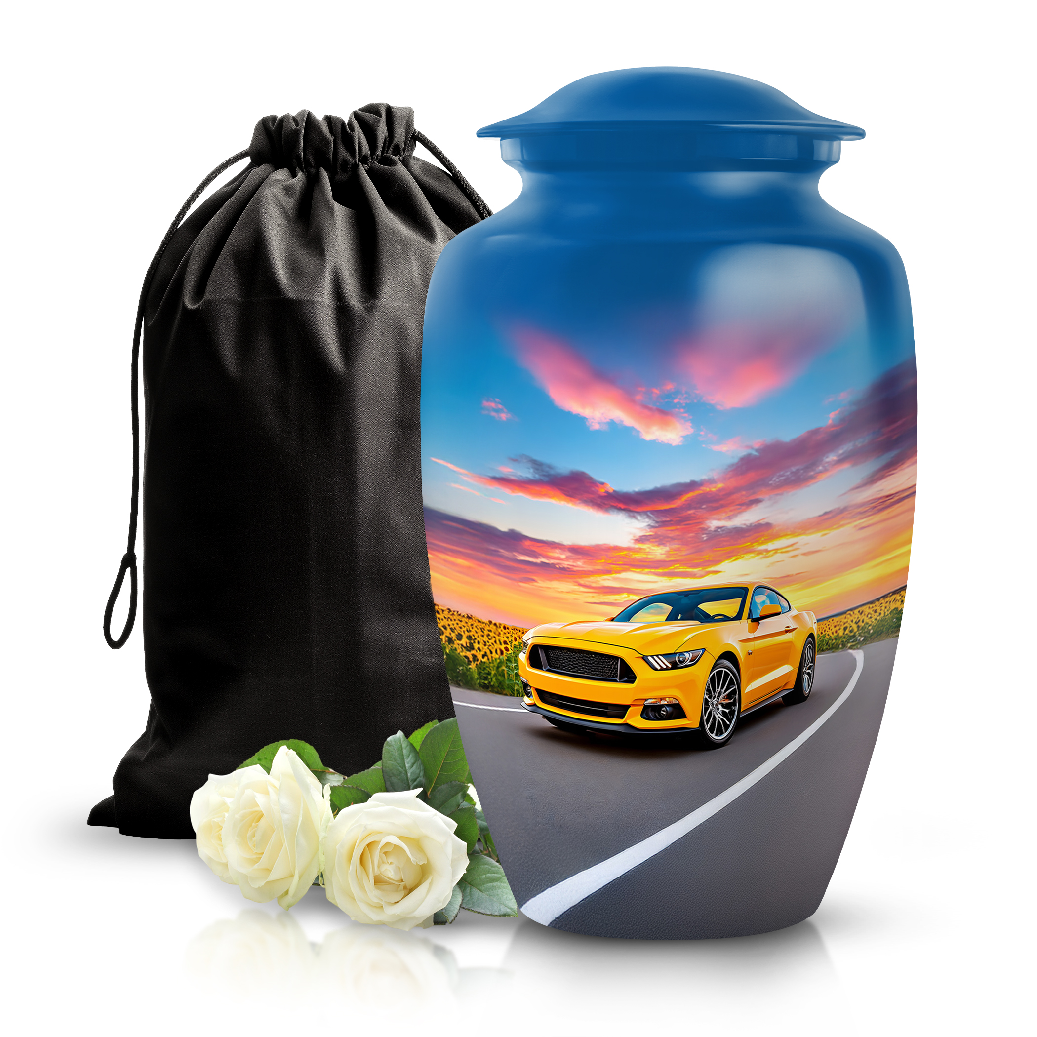 SABURIAL Car Ash Urns for Men & Women - Urn for Male & Female - 10 Inch ...