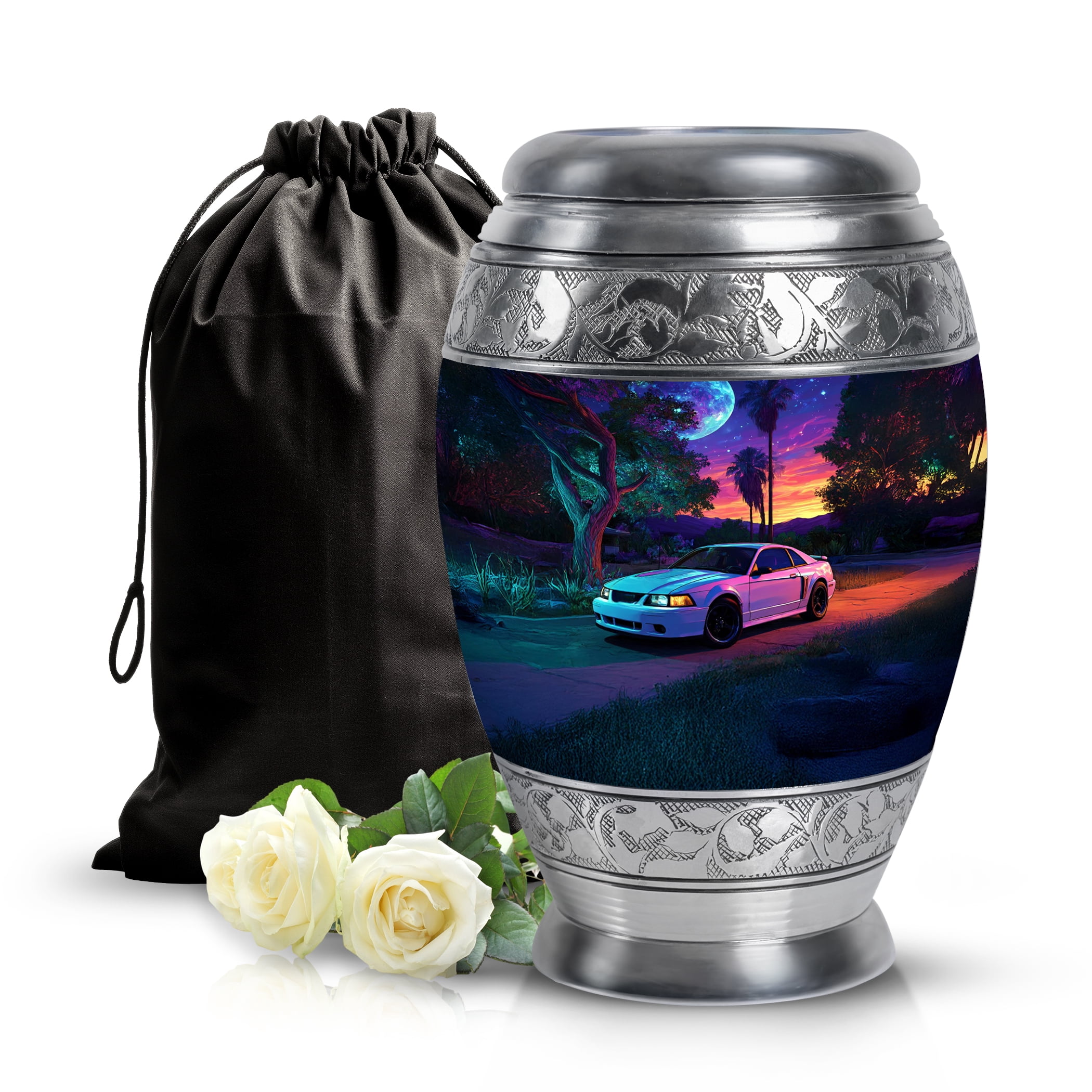 SABURIAL Car Burial Urns for Human Ashes - Cremation for Ashes - 10 ...