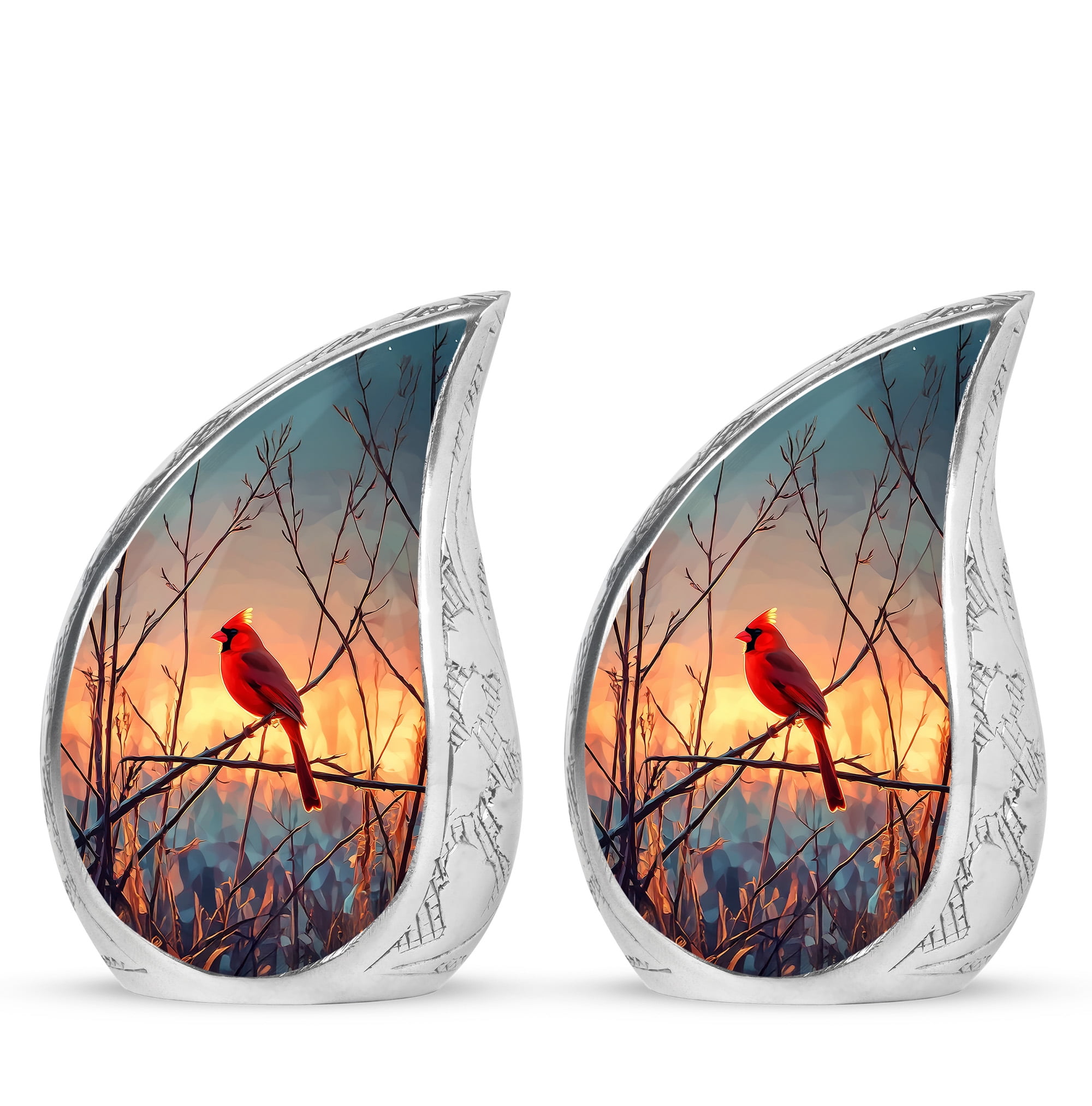 SABURIAL Cardinal Bird Urn - Cremation Keepsakes for Ashes - 3 Inch ...