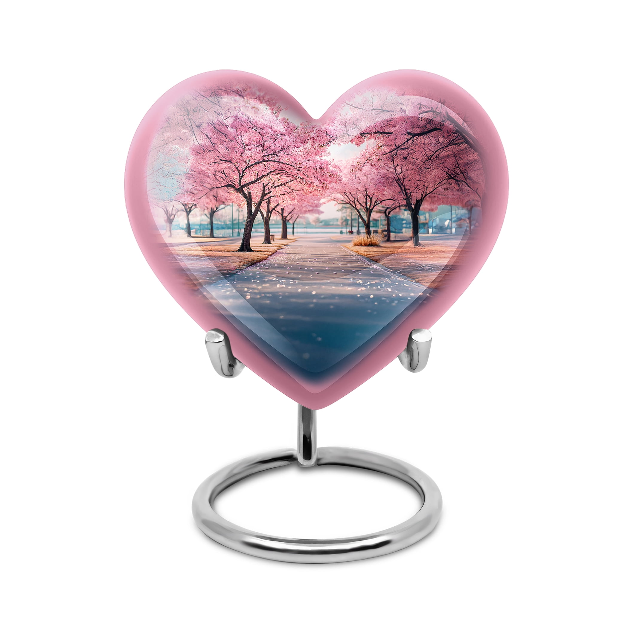 SABURIAL Cherry Blossom Memorial Keepsakes Urn for Human - Keepsake for ...