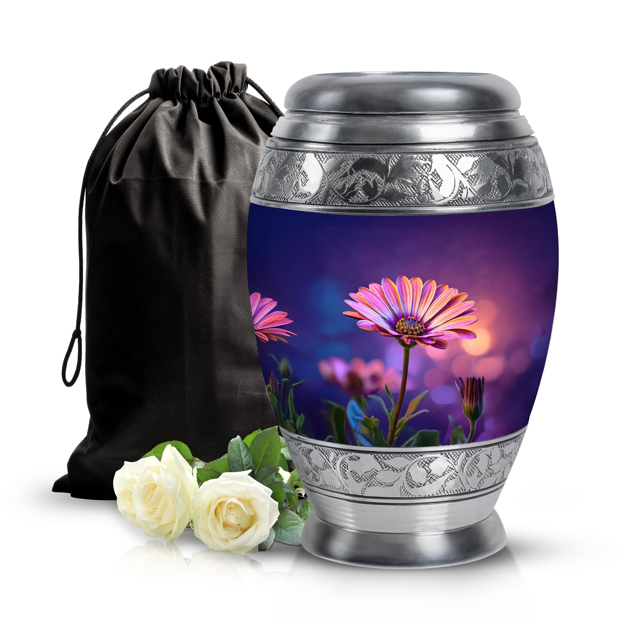SABURIAL Daisy Urn - Ashes Urns Human Remains - Funeral Urn Ashes - 10 ...