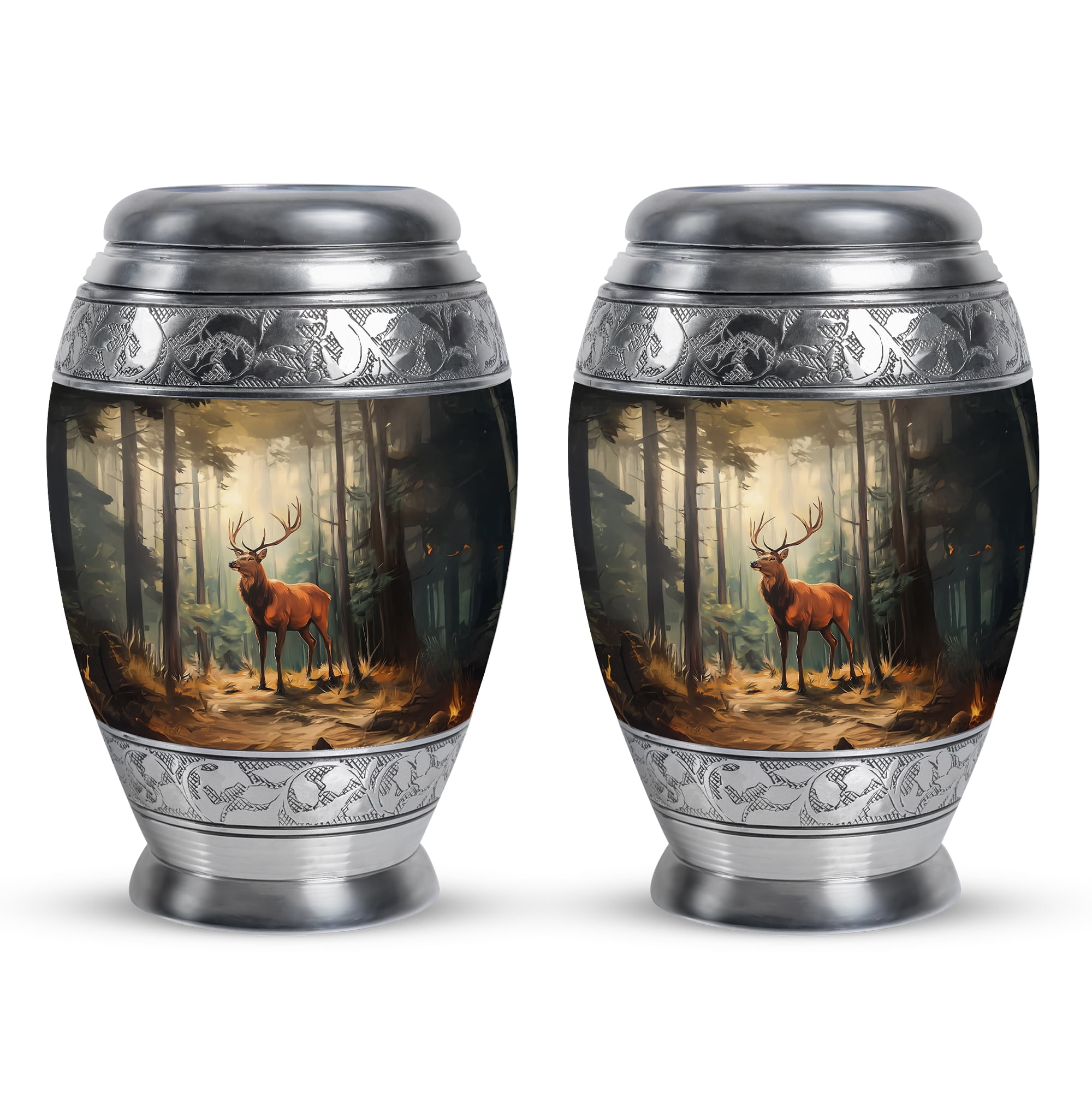 SABURIAL Deer Urn - Keepsake Urns For Human Ashes Adult Man - Memorial ...
