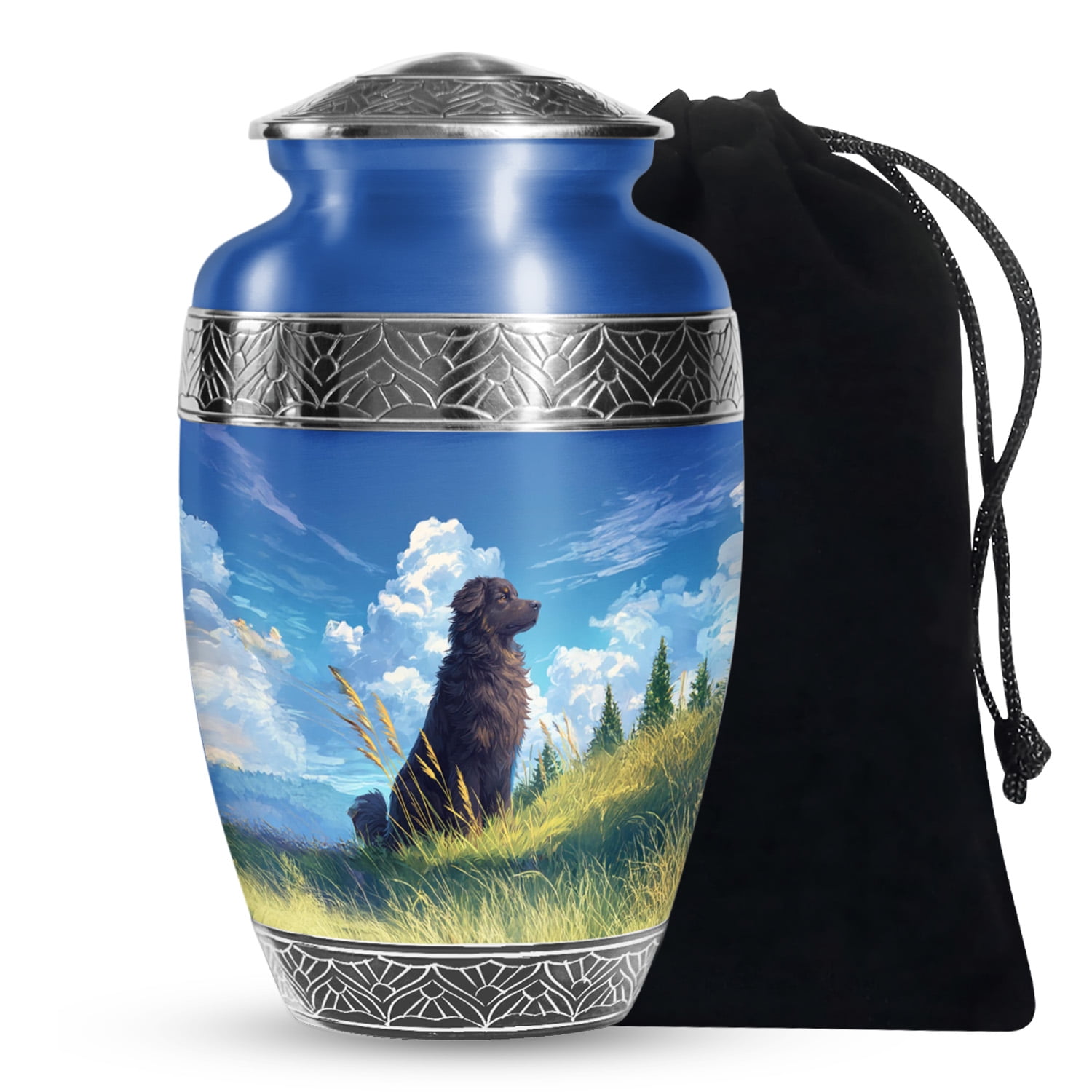 SABURIAL Dog Urn - Unqiue Funeral Urn For Female Ashes - Handmade ...
