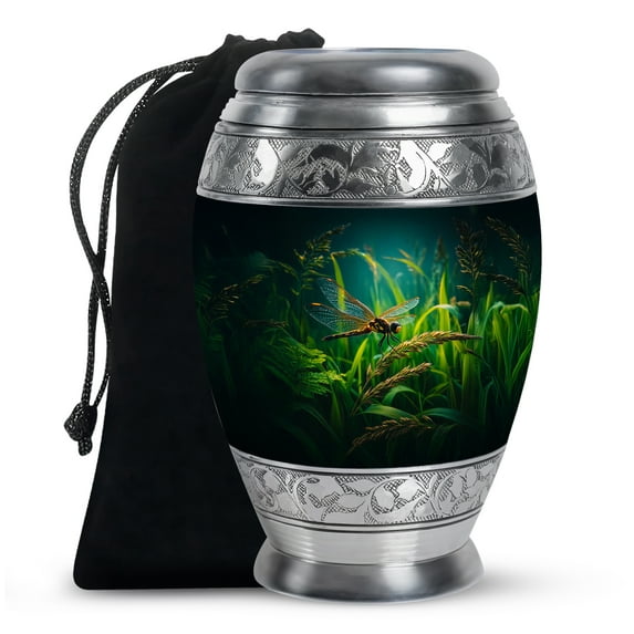 SABURIAL Dragonfly Urn - Decorative Urn - Cremation Urns For Ashes Dad ...