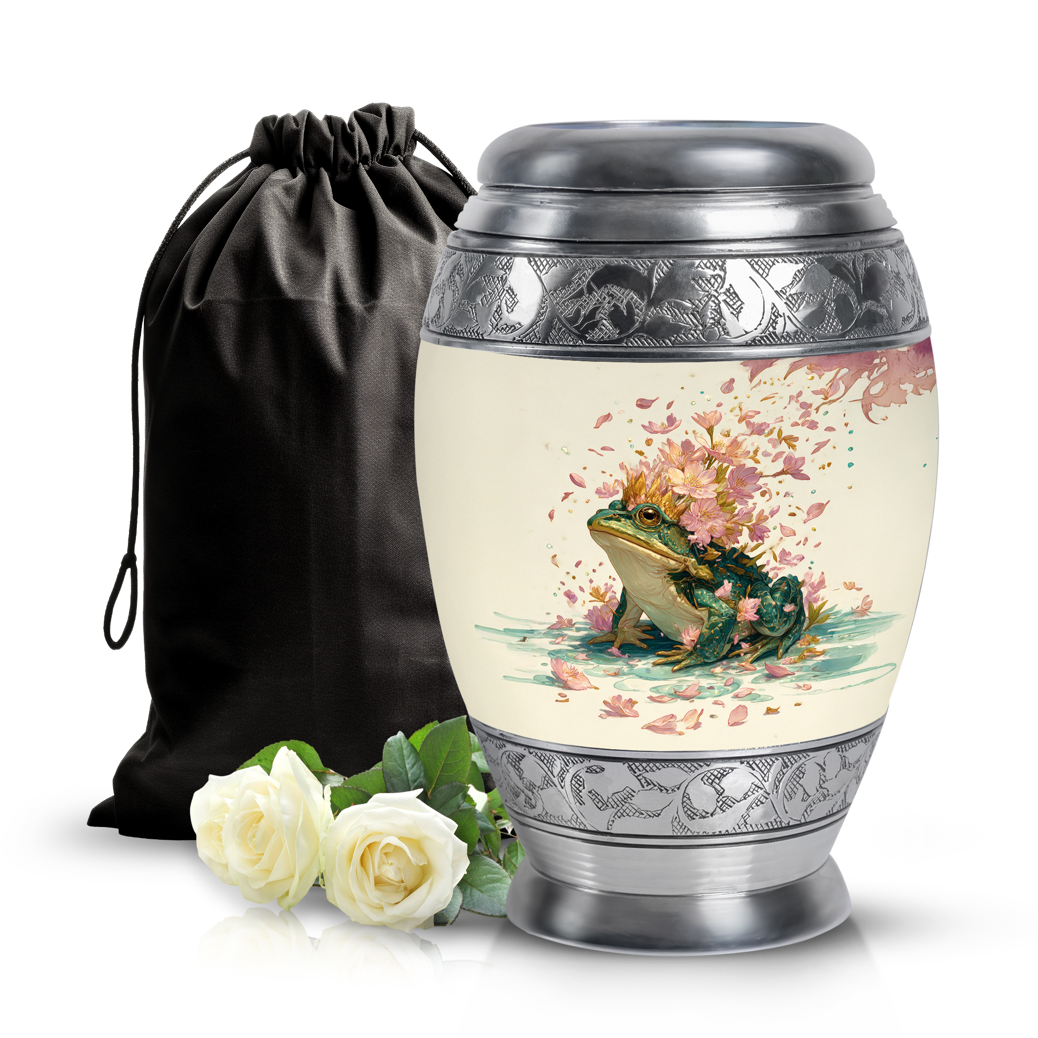 SABURIAL Frogs Ashes Urn Human Remains - Cremation Urns For Adult Men ...