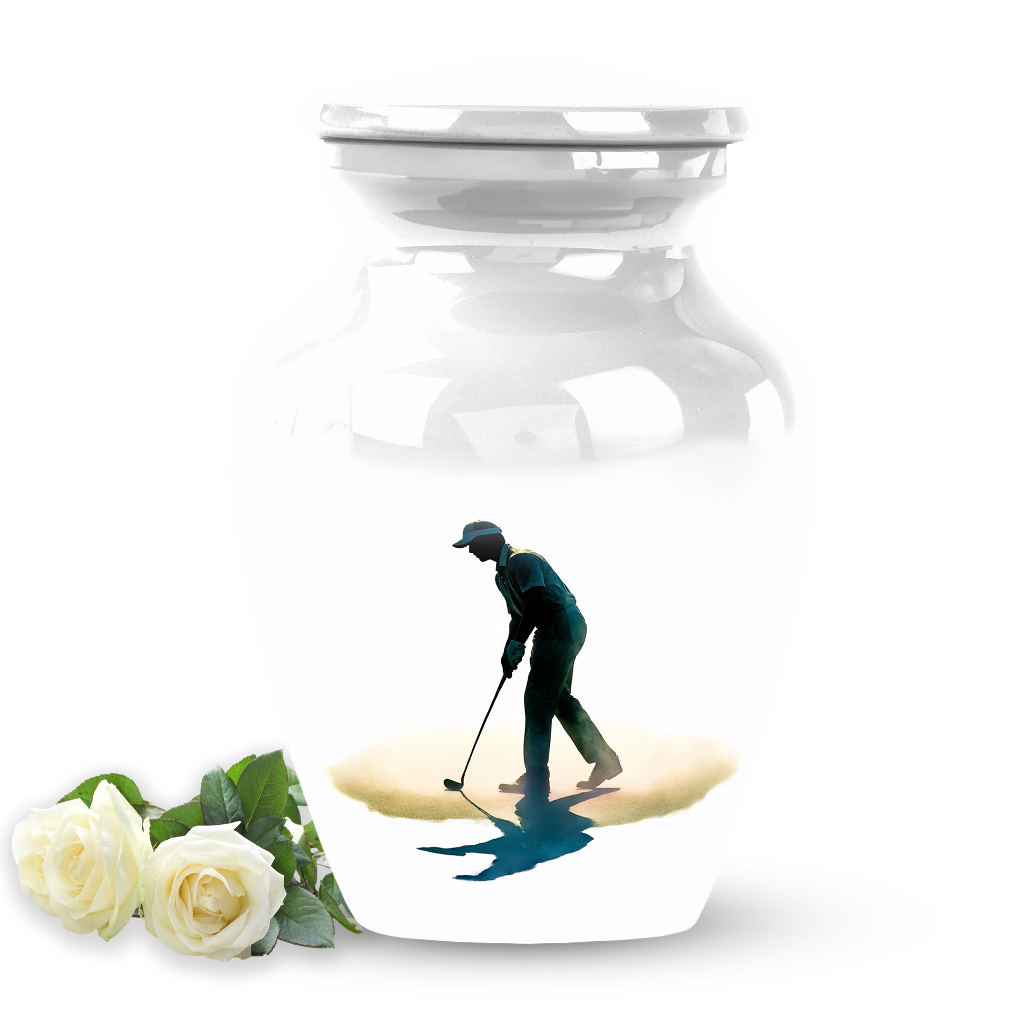 SABURIAL Golf Ball Urn - Beautiful Small Urns for Mom & Dad Ash ...