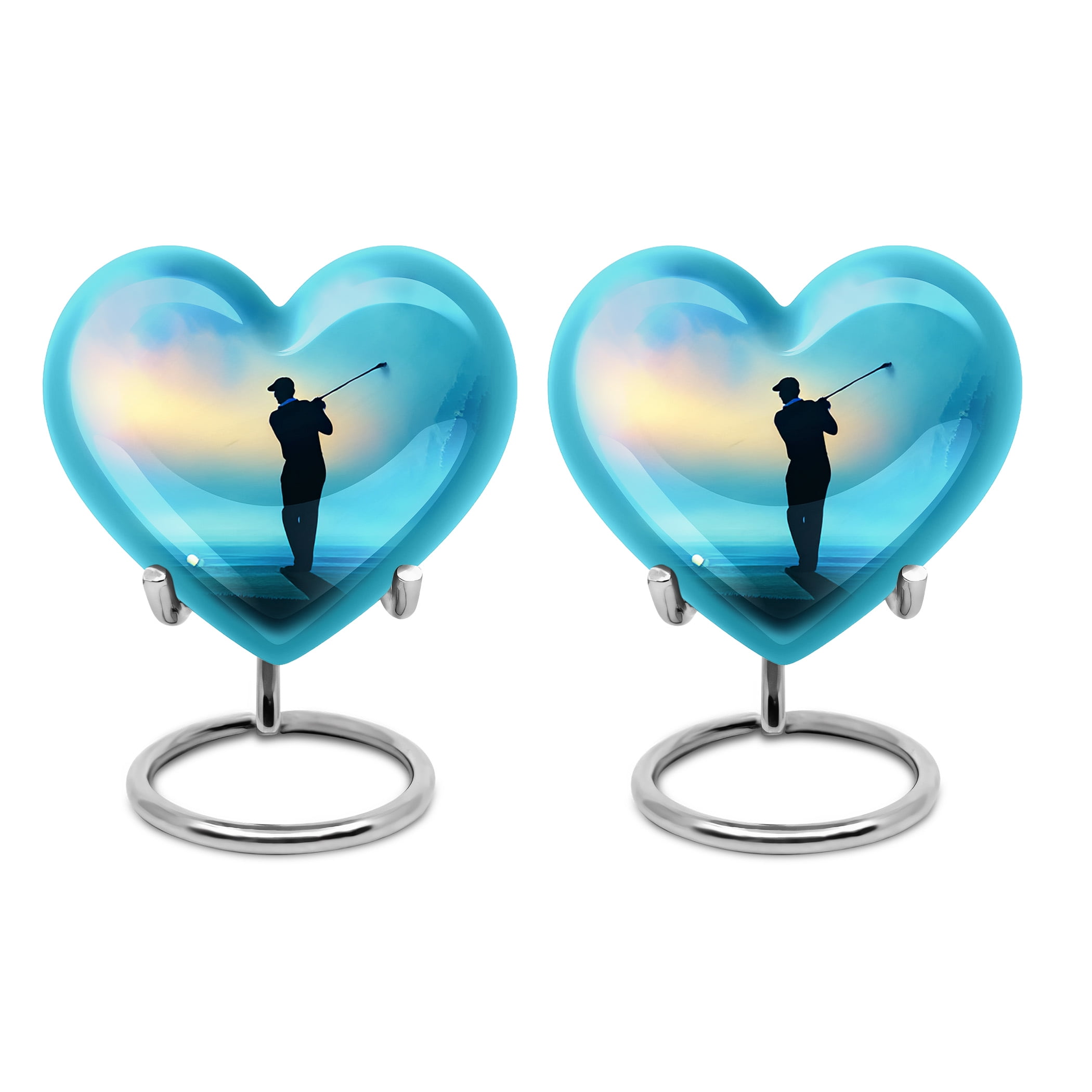 SABURIAL Golf Ball Urn - Decorative Urn For Mom & Dad - 3 Inch - Pack ...
